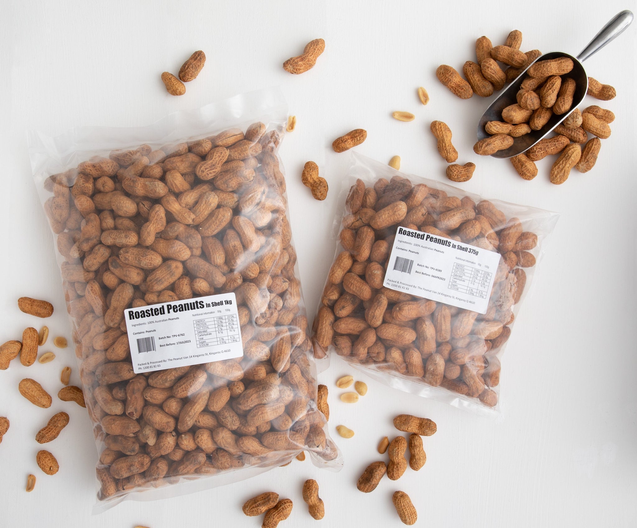 Roasted In Shell – The Peanut Van